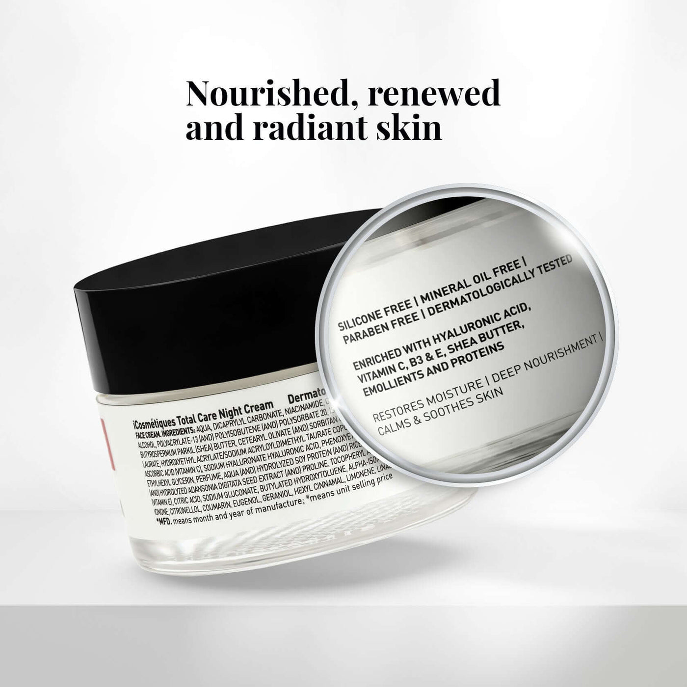 Total Care Night Cream: Repair & Rejuvenate | iCosmétiques